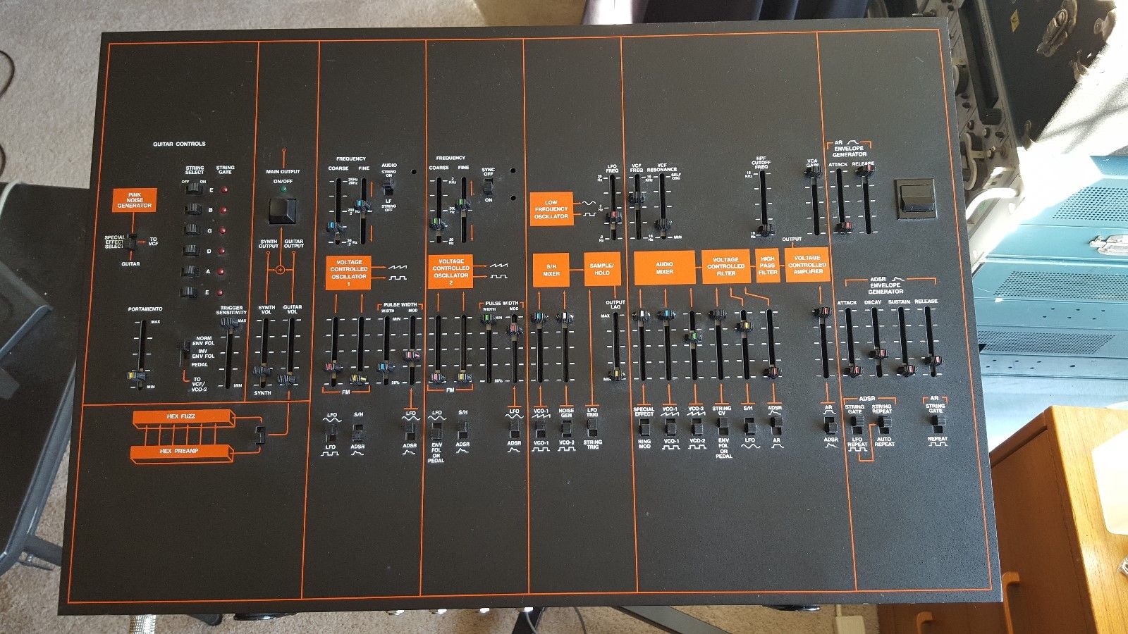 MATRIXSYNTH: 1977 ARP Avatar Vintage Guitar Synthesizer w/ Extras