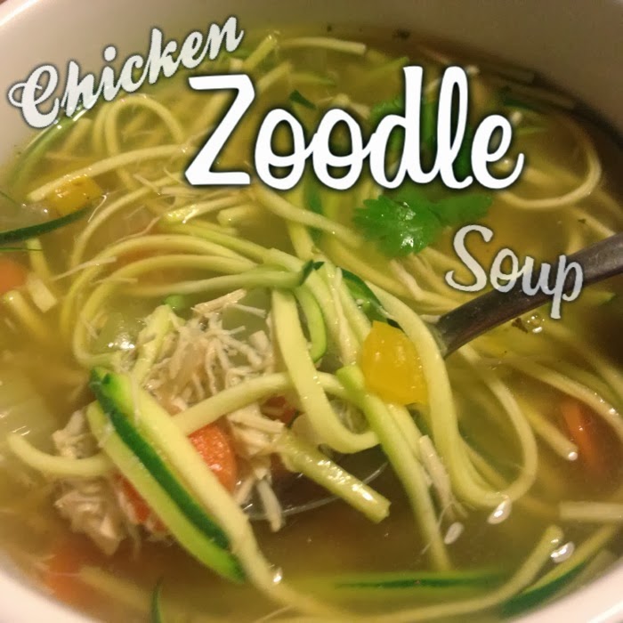 The Busy Broad: Low Carb Chicken Zoodle Soup