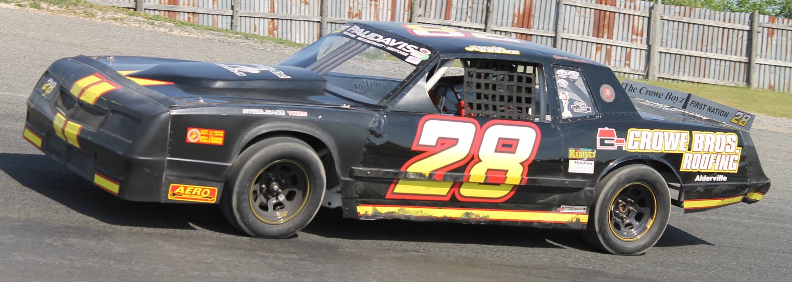 Oval Racing Stock car style in Québec, Ontario and New England States ...