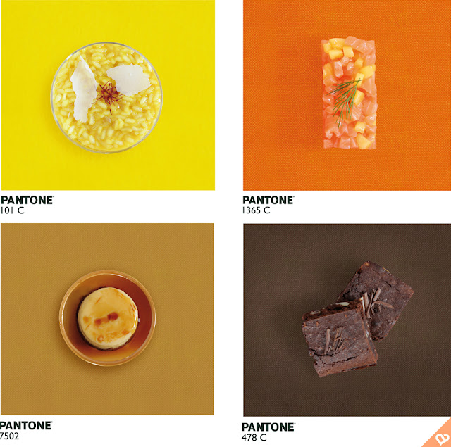 Brisando na Cozinha: Pantone Gourmet