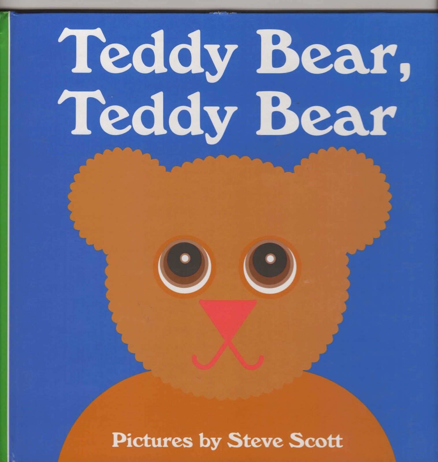 Preschool Daily Events: Day 5: Take-Home Teddy Bear