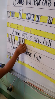 Curious Firsties: Handwriting: Tall, Small and Fall