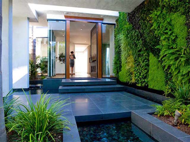 Desain Taman Dinding Untuk Rumah Minimalis | Design Rumah Minimalis