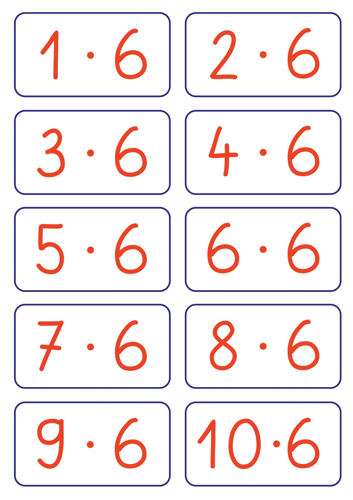 Lernstübchen: alle Malaufgaben (bunt)
