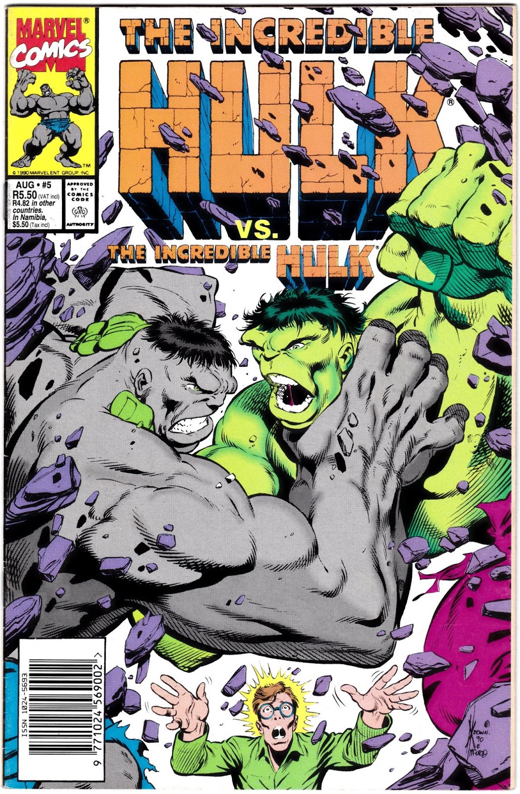 South African Comic Books: Meteor Press The Incredible Hulk 5