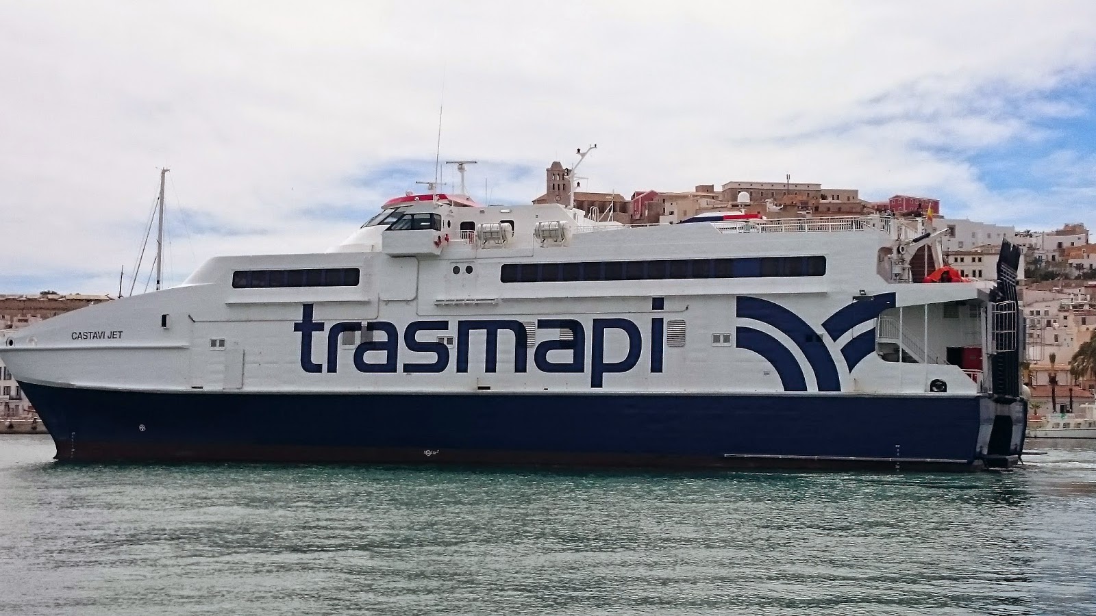 FERRYBALEAR: El Fast Ferry "Castaví Jet" de la Naviera Pitiusa Trasmapi ...