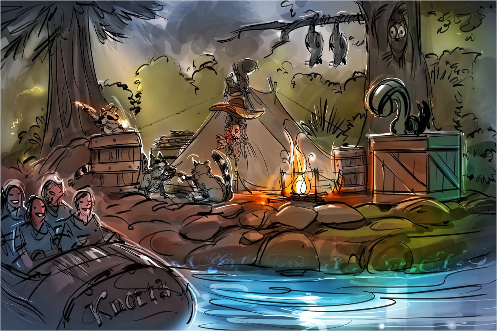 Polkadots on Parade: Knott's Berry Farm: Timber Mountain Log Ride!