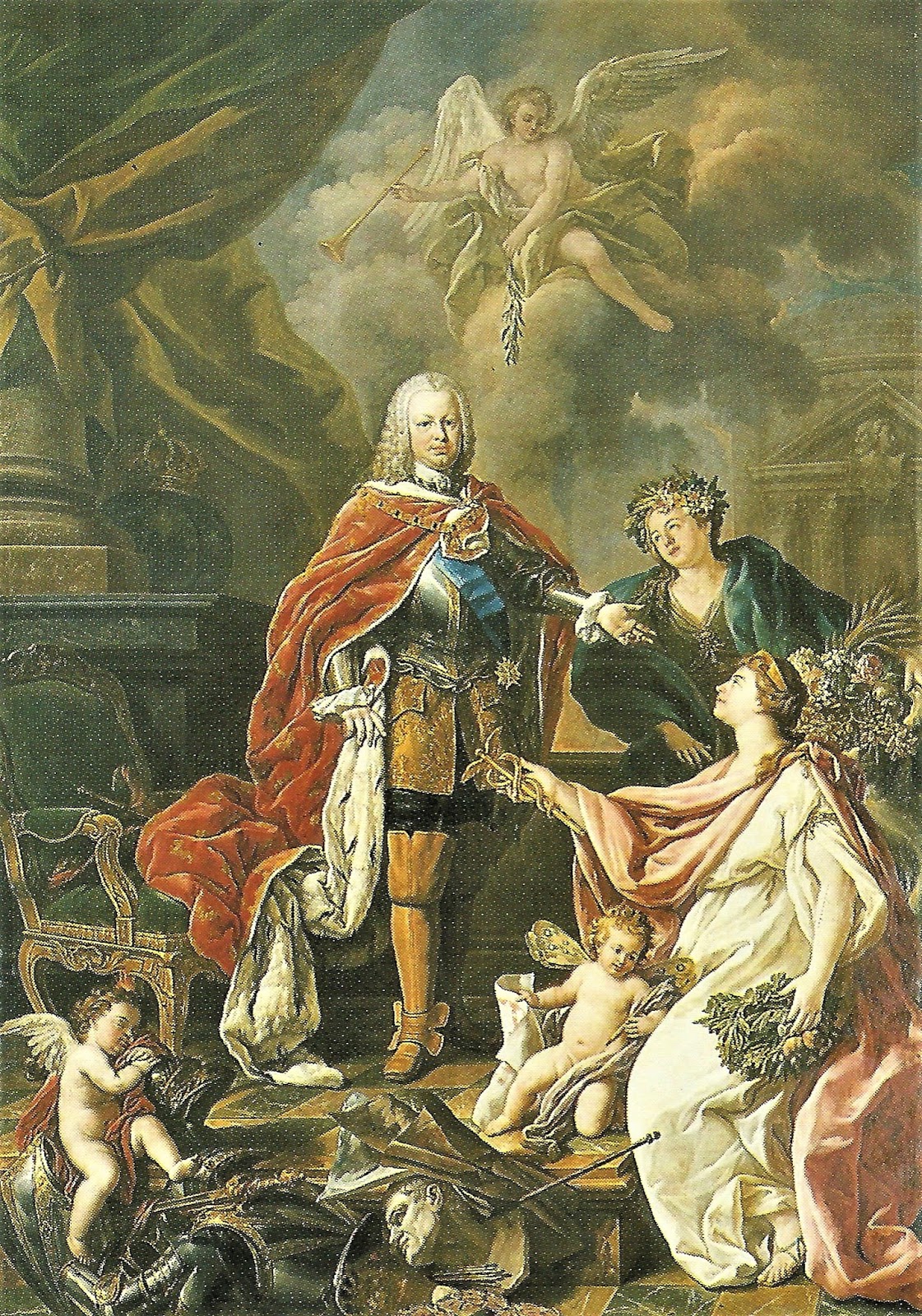 ARTE E ICONOGRAFÍA: FERNANDO VI PROTECTOR DE LAS ARTES