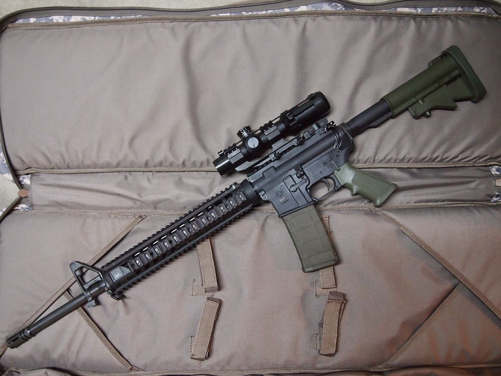 Mister Donut's Firearms Blog: Colt Canada SA20 with Drop-in Rail ...