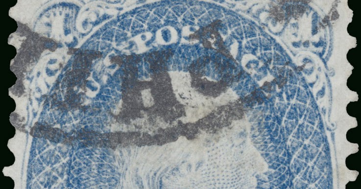 Codex Philately: Le 1 cent Z grill / The Z Grill