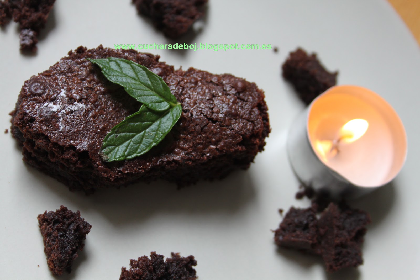 Cuchara de Boj: Ataud Capuccino brownie para Halloween