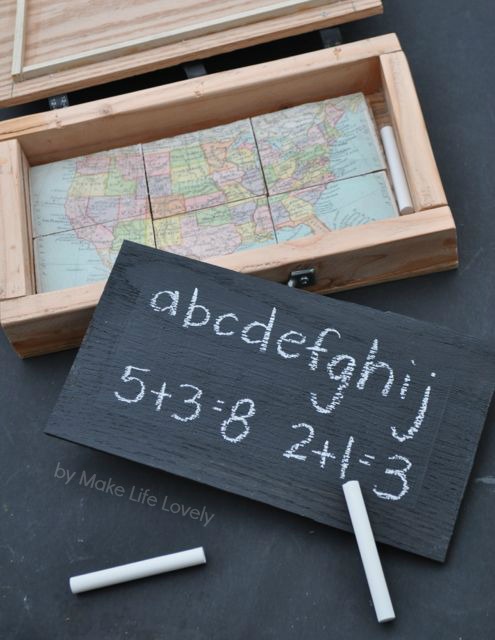 DIY Vintage Wood Travel Games - Make Life Lovely