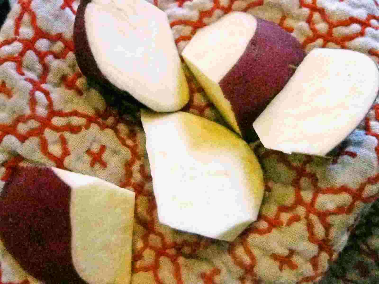 Recipes for Tom: Daigaku-imo / candied Japanese sweet potato