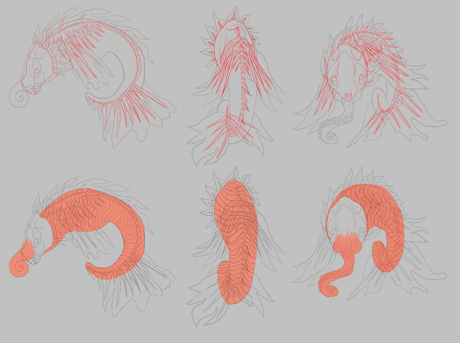 Honours Blog: Creature 3: Anatomy