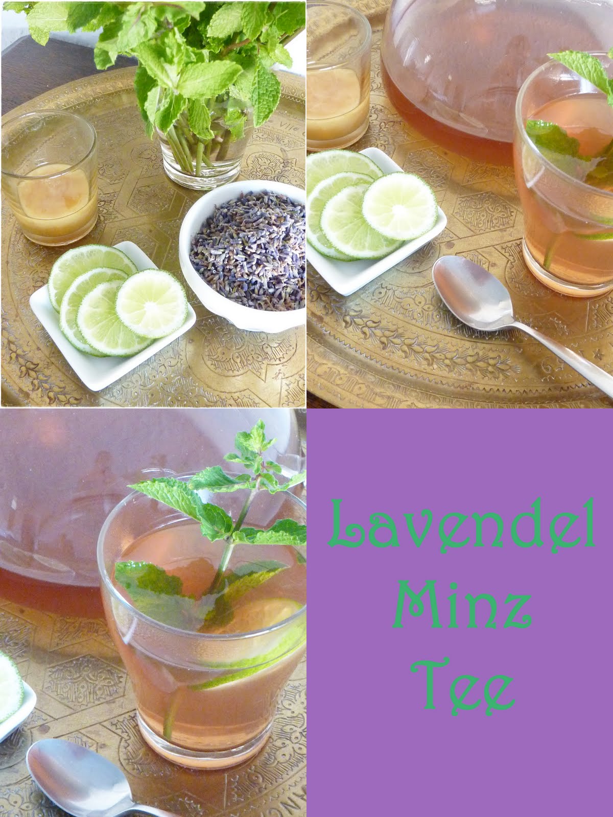 Sonnenschein: Lavendel - Minz - Tee