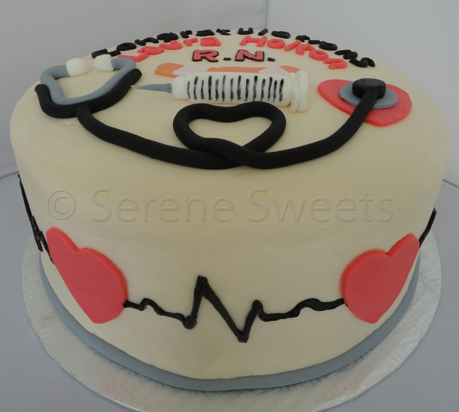 Serene Sweets: Nurse Cake