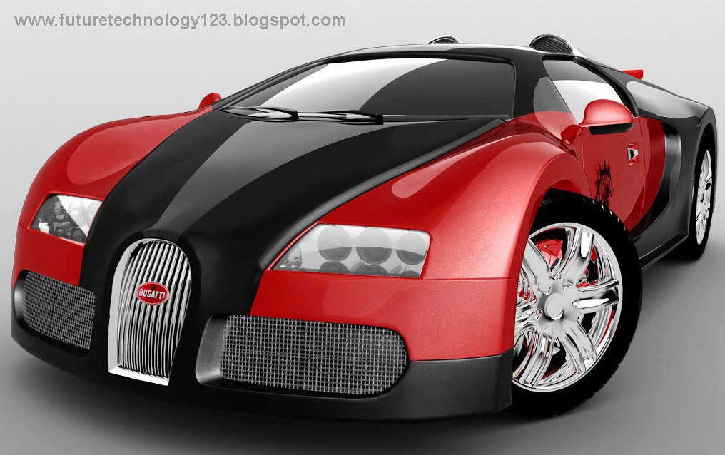 FUTURE TECHNOLOGY: Car Screensaver (Bugatti)
