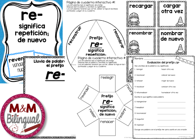 M&M Bilingual: Prefixes and Suffixes in the Bilingual Classroom