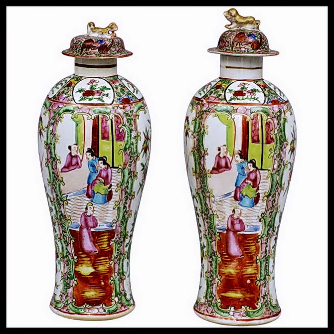 El Secreto Encanto De La Diva: JARRONES CHINOS