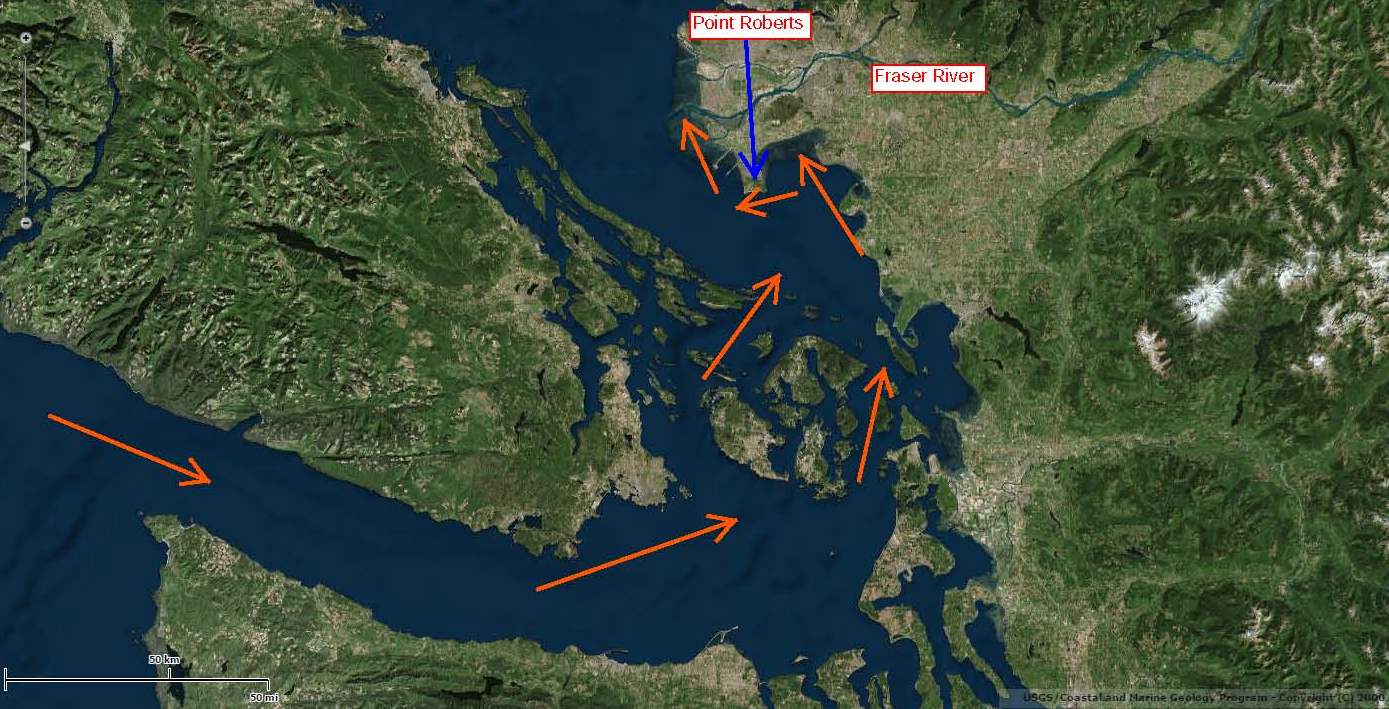 Reading the Washington Landscape: Point Roberts: International Trip ...