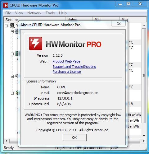 Belajar Bersama: CPUID HW Monitor Pro V1.12 Full version