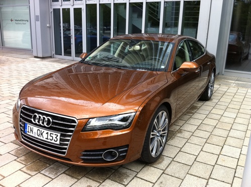 Audi Newz: Audi A7 Sportback : En marron Ipanema