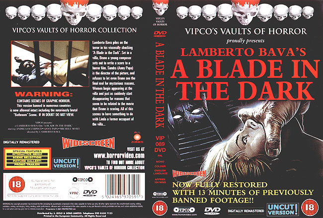 The VIPCO blog: VIP089 - A Blade in the Dark (Lamberto Bava, 1983)
