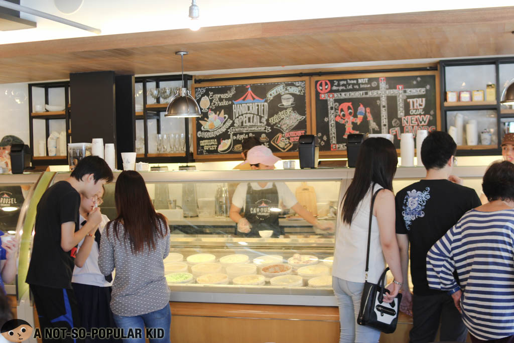 100+ Flavors of Ice Cream in Carousel Creamery, Greenhills - A Not-So ...