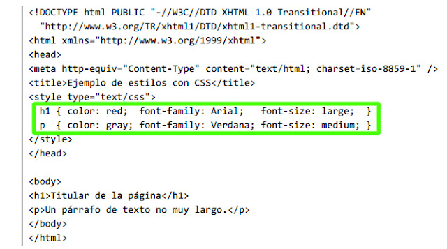 HTML5: 1- CSS Básico Comienzos