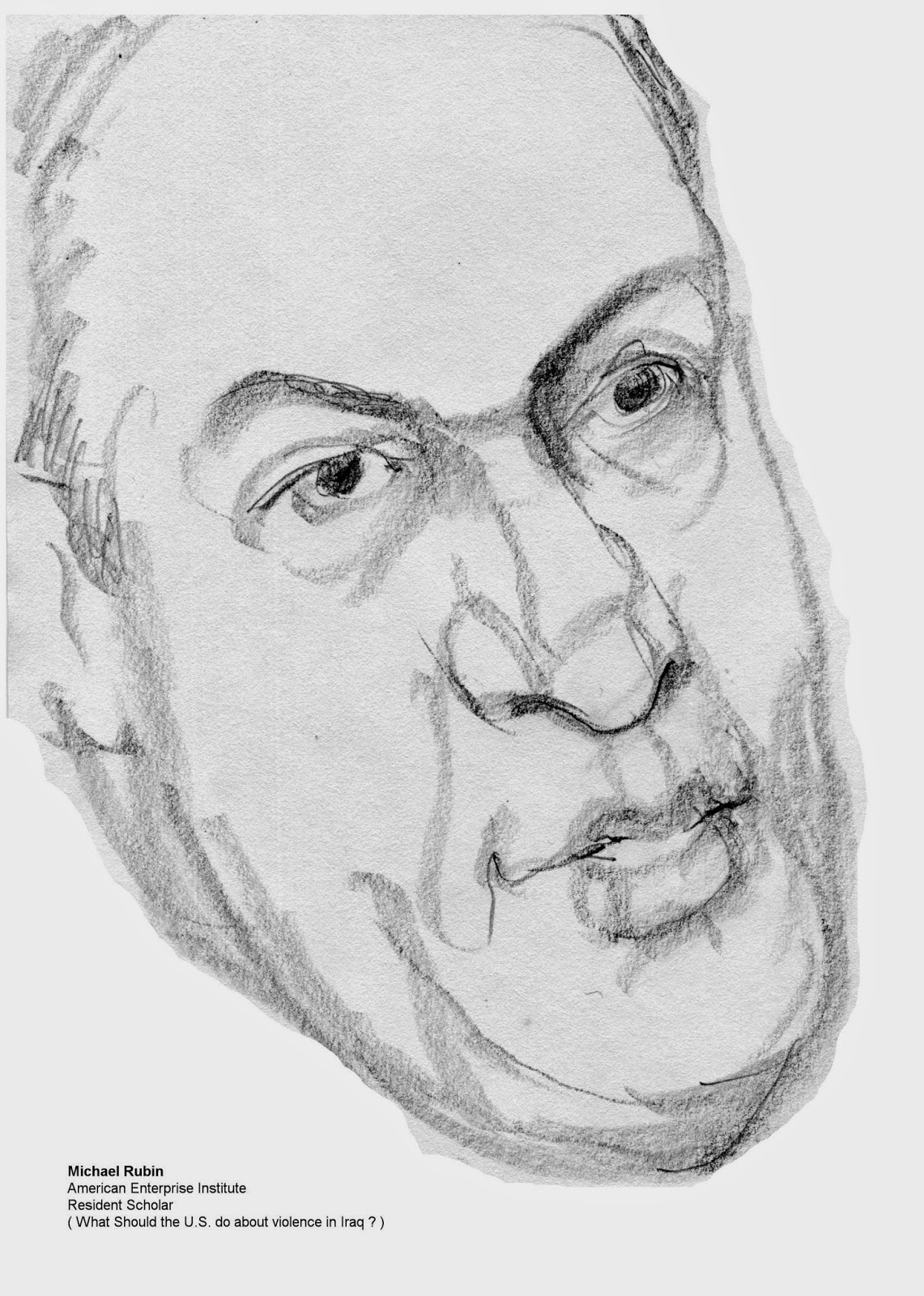 daily drawings: Michael Rubin