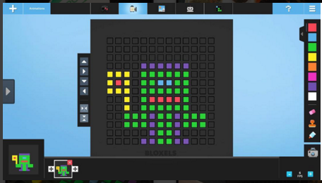 The Library Voice: Building A Character With Bloxels For Our Video Game ...