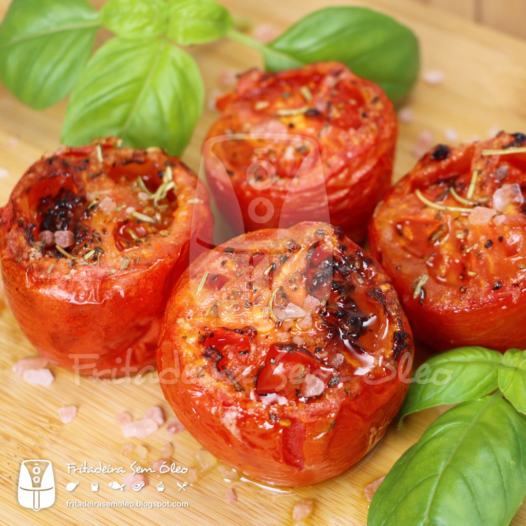 Tomates Assados na AirFryer | Fritadeira sem Óleo - Receitas AirFryer