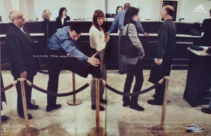 make a run for it: "Runners. Yeah, We're Different"