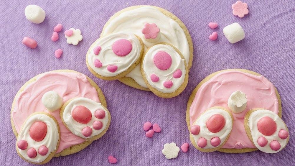 Bunny Butt cookies ~ Crockin' Moms