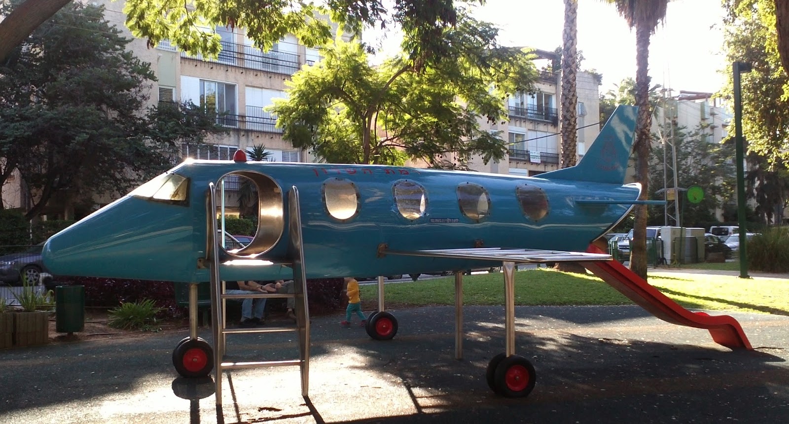 Just A Car Guy: kids love to play on planes, and tanks, and boats ...