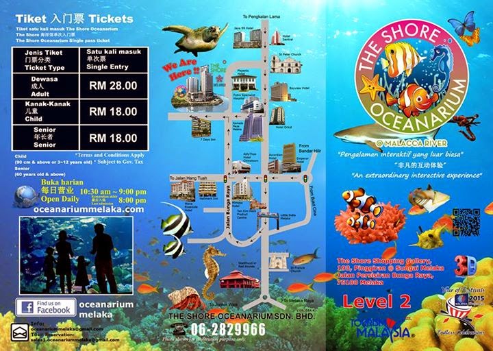 Homestay Ayer Keroh Permai Melaka: The Shore Oceanarium