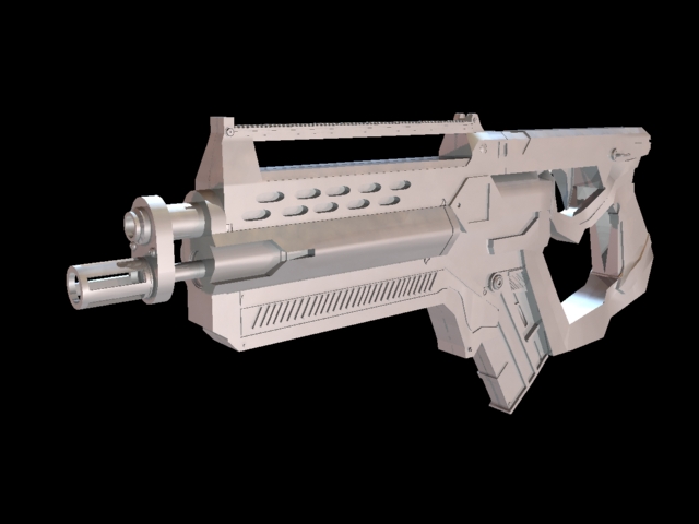 Welcome Keing ArtBlog: Maya Gun Modeling And Rendering