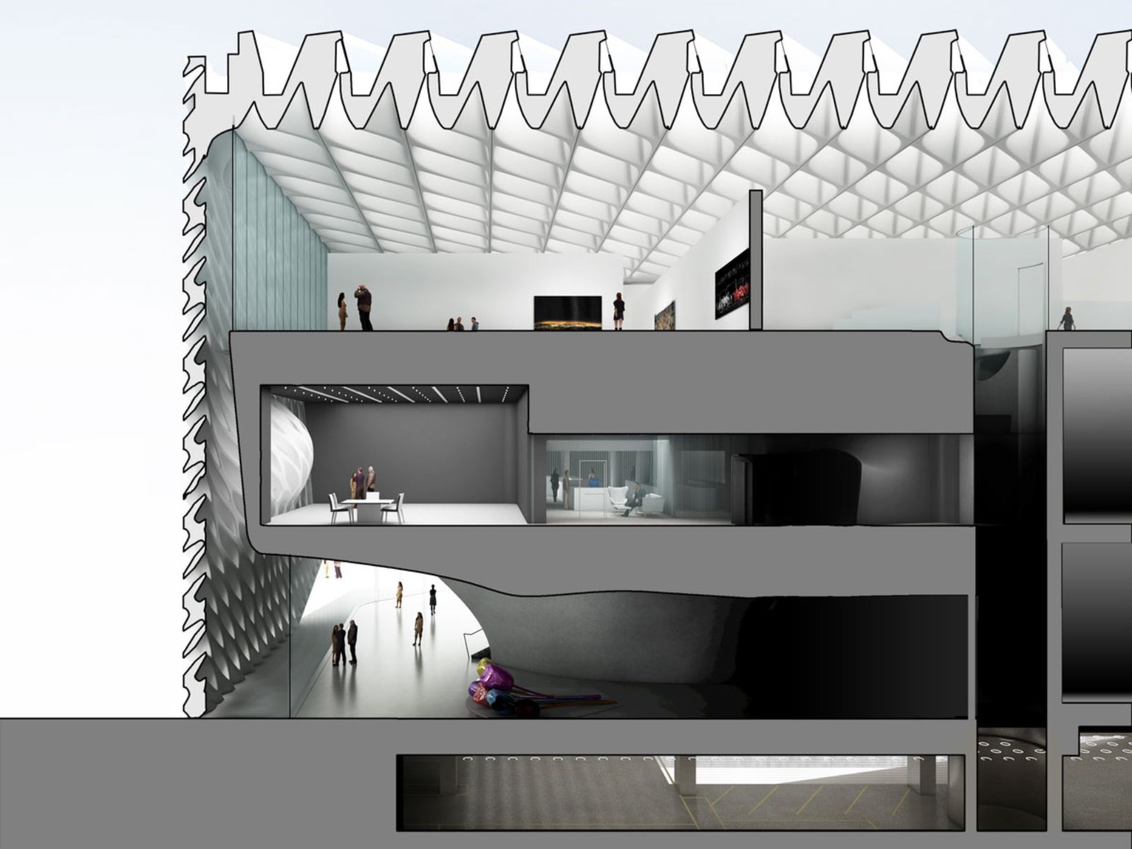 Broad Museum | ARC239 Parametricism