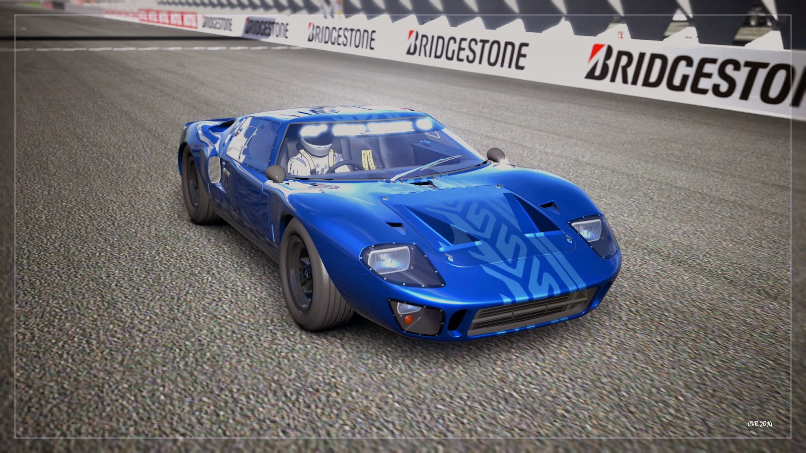 ABC3D - Gran Turismo 6: GT6 - Ford - GT40 Mark 1 - 1966
