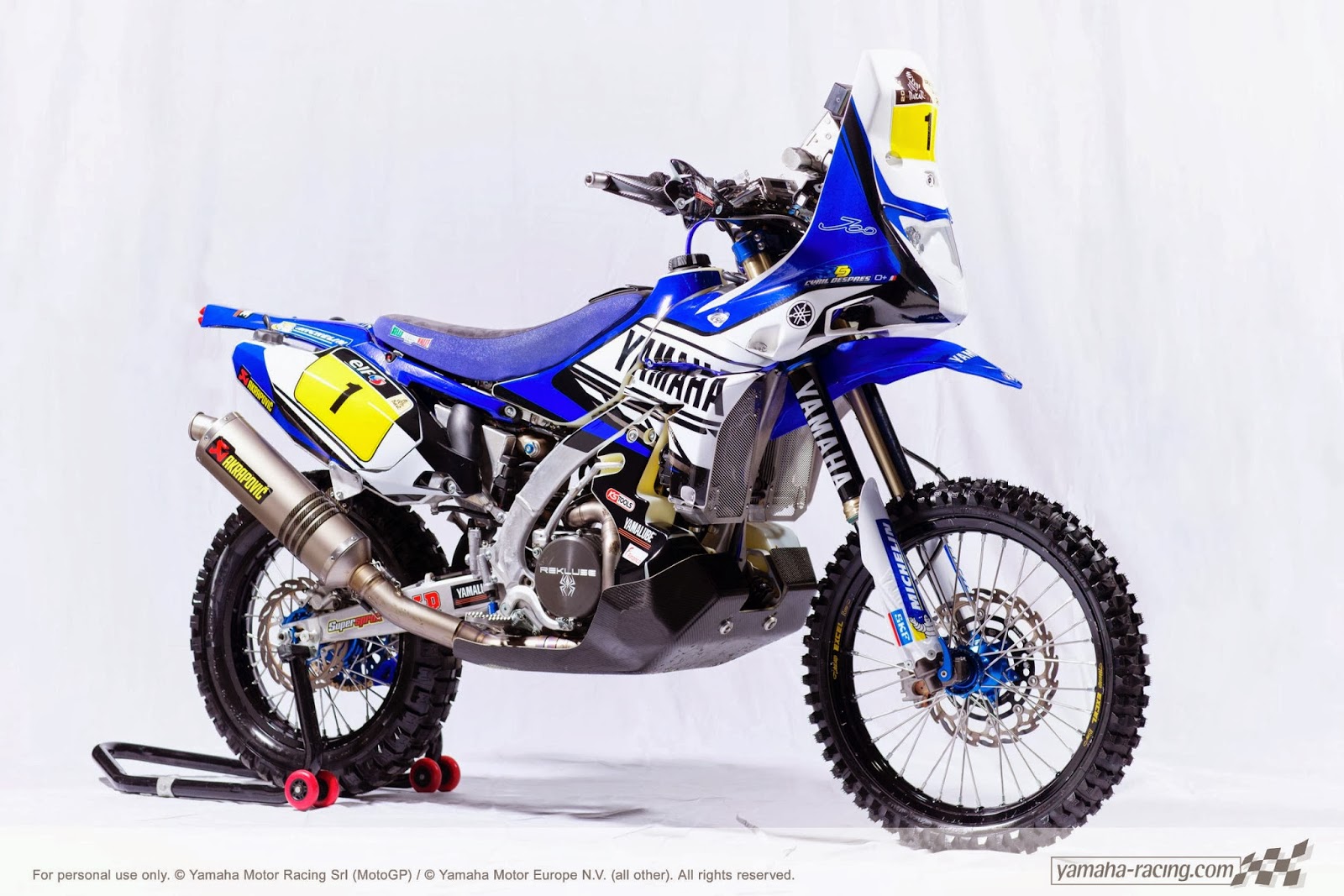 Racing Cafè: Yamaha YZ 450F Rally C.Despres Dakar 2014