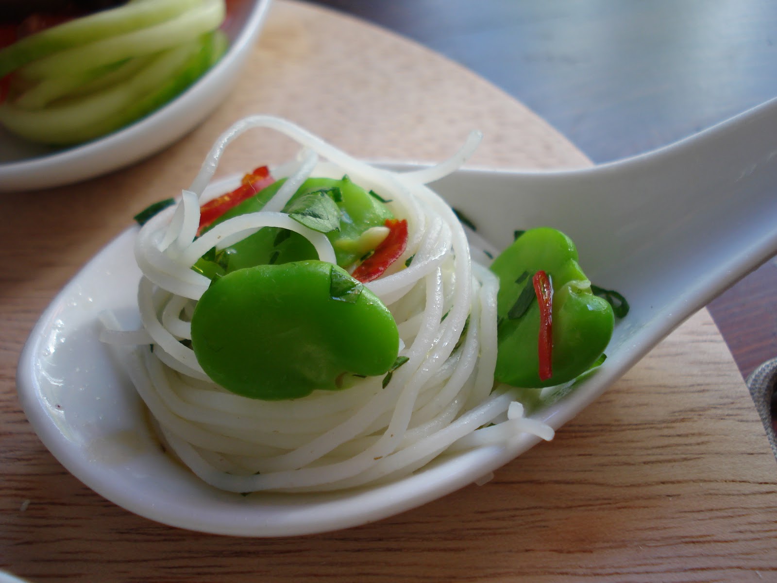 The Spade & Spoon: Vegan Canapes In A Spoon