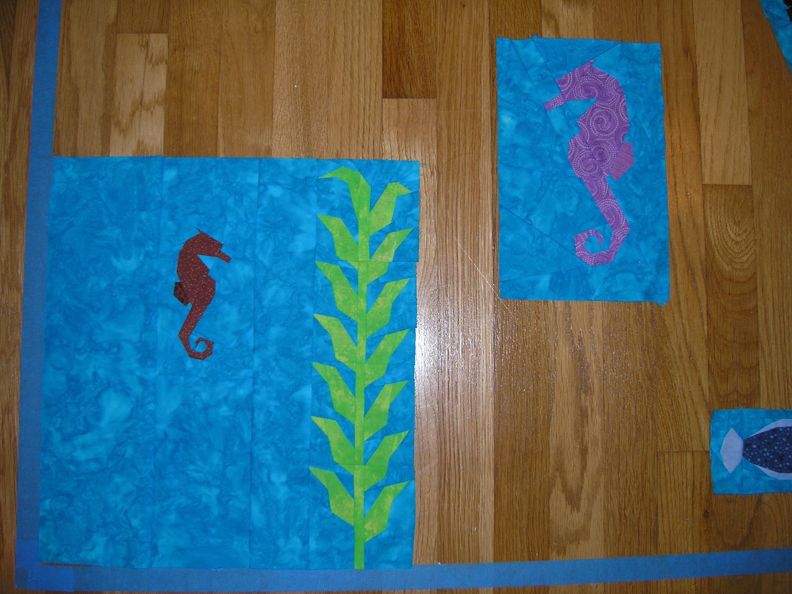 Life Sew Crafty: Ocean Life Quilt - Part 4
