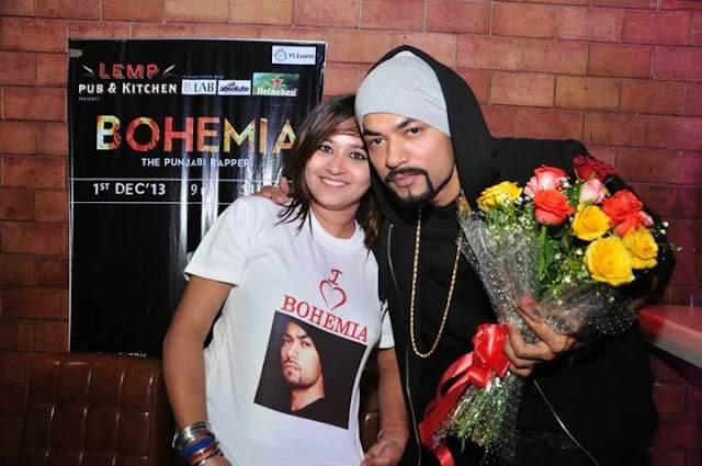 Bohemia The punjabi rapstar: BOHEMIA LEMP Delhi