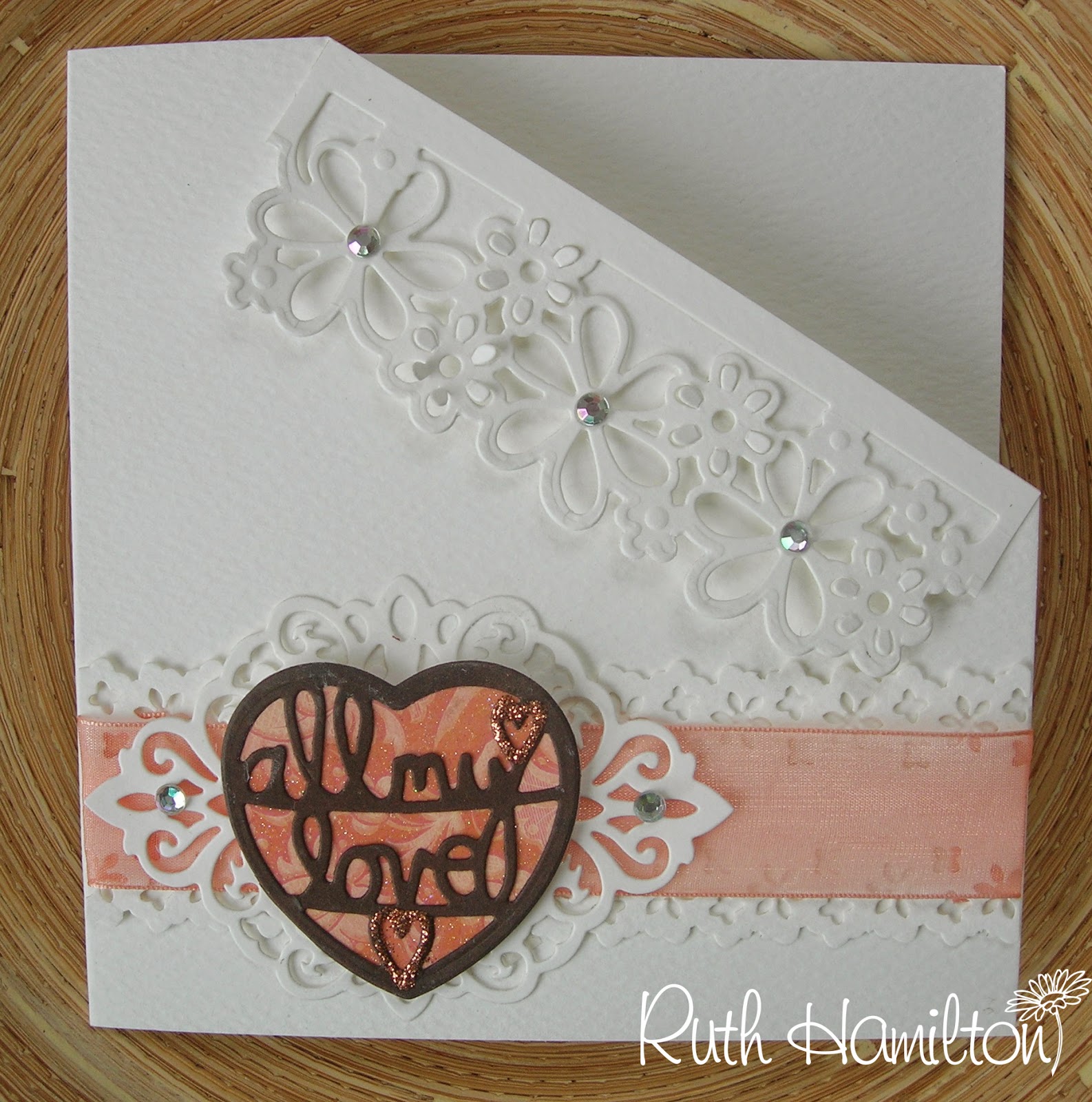 A Passion For Cards: Ivory Felt embossed card offer at Papermill