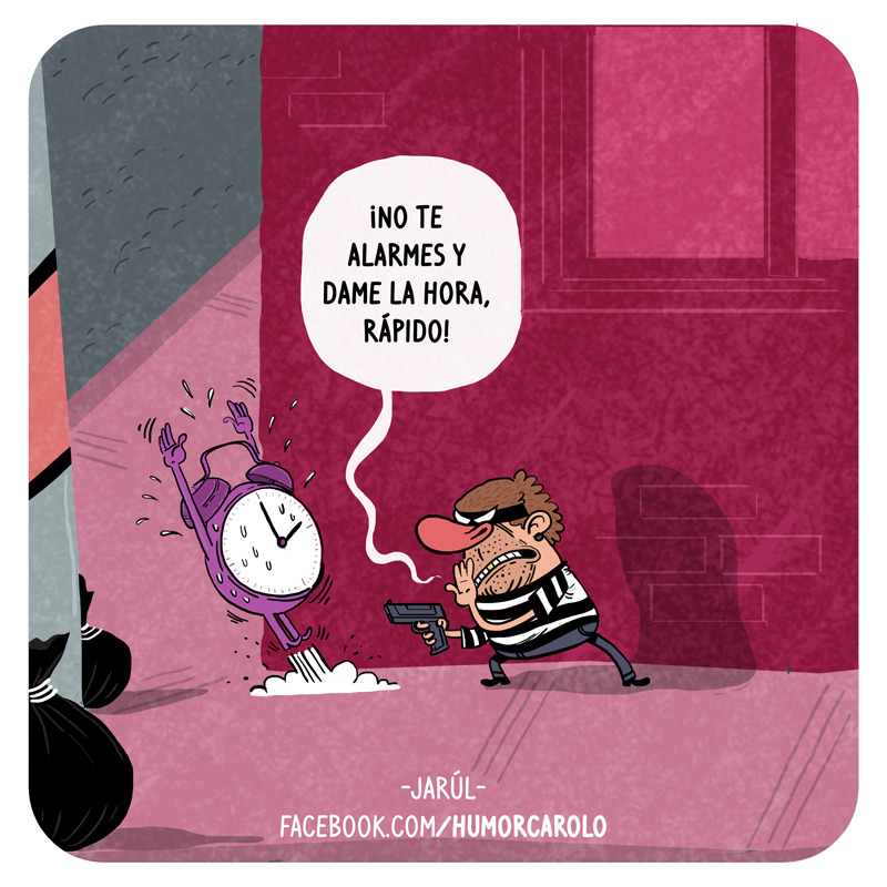 Humor Carolo por Jarúl : Dame la hora