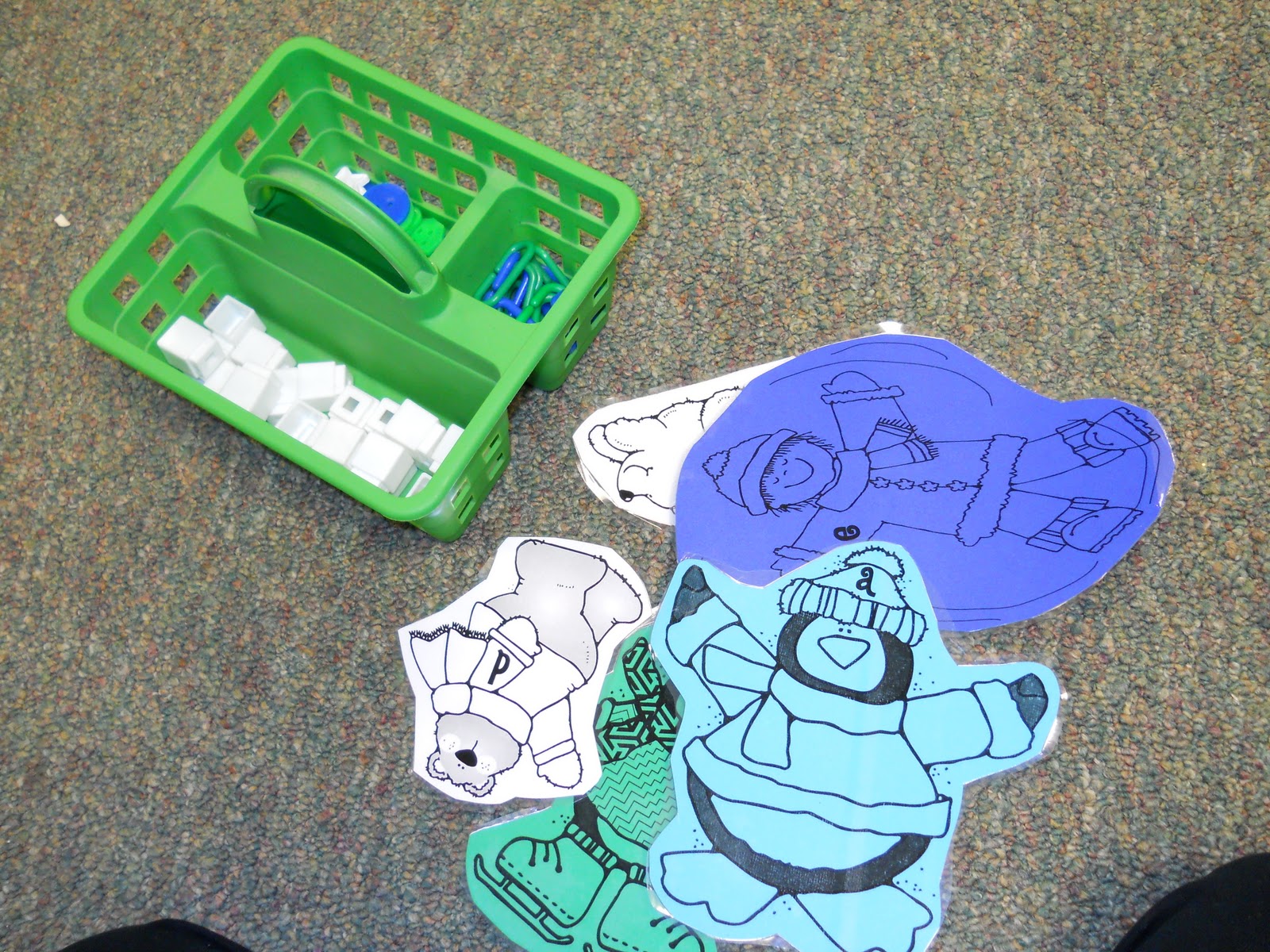 Krazy in Kindergarten: Winter Math Centers