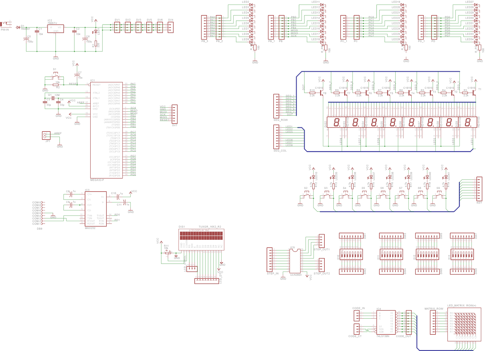 Test : KIT Thí Nghiệm ATMega32