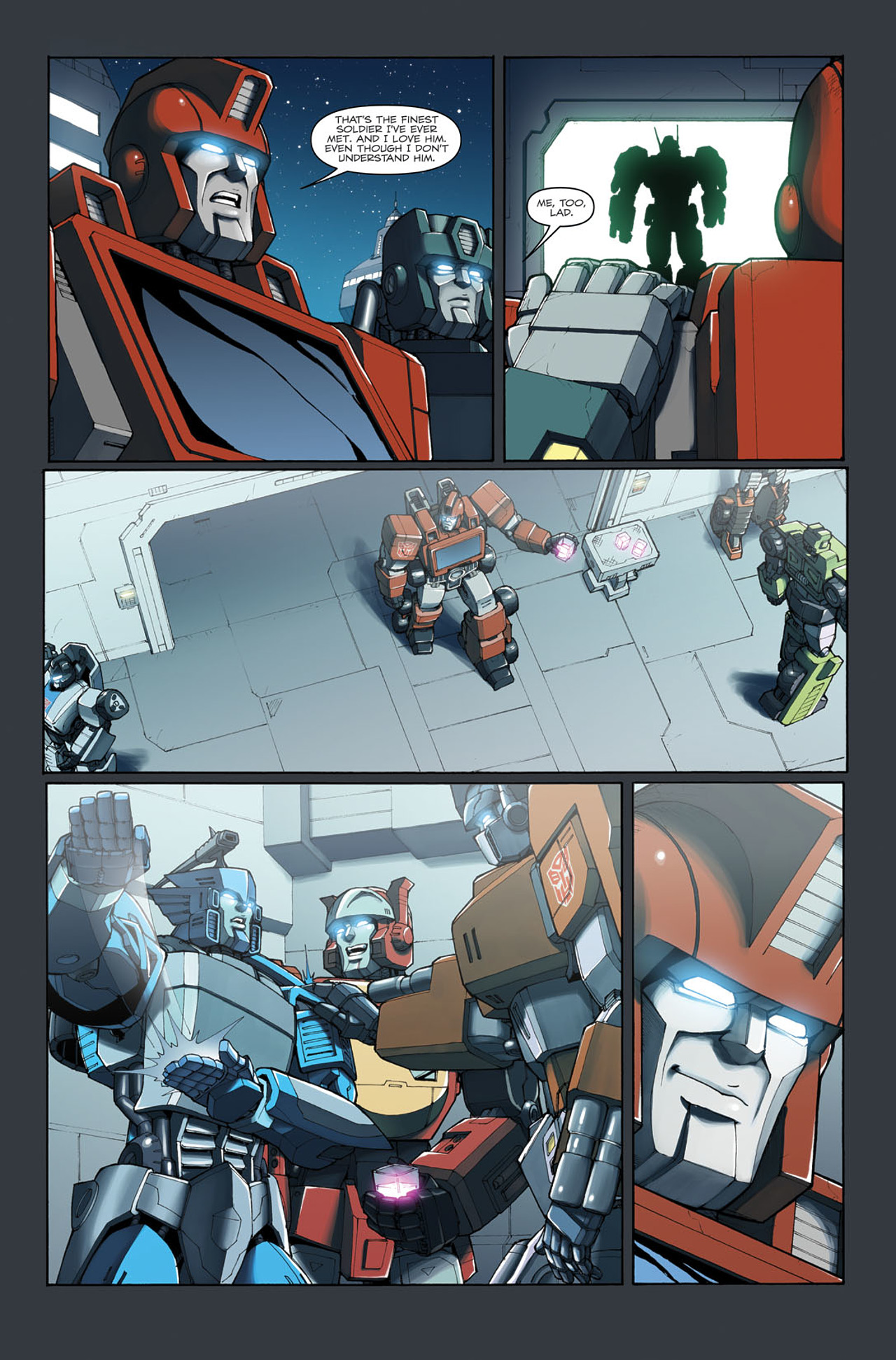 Read online The Transformers: Ironhide comic - Issue #1