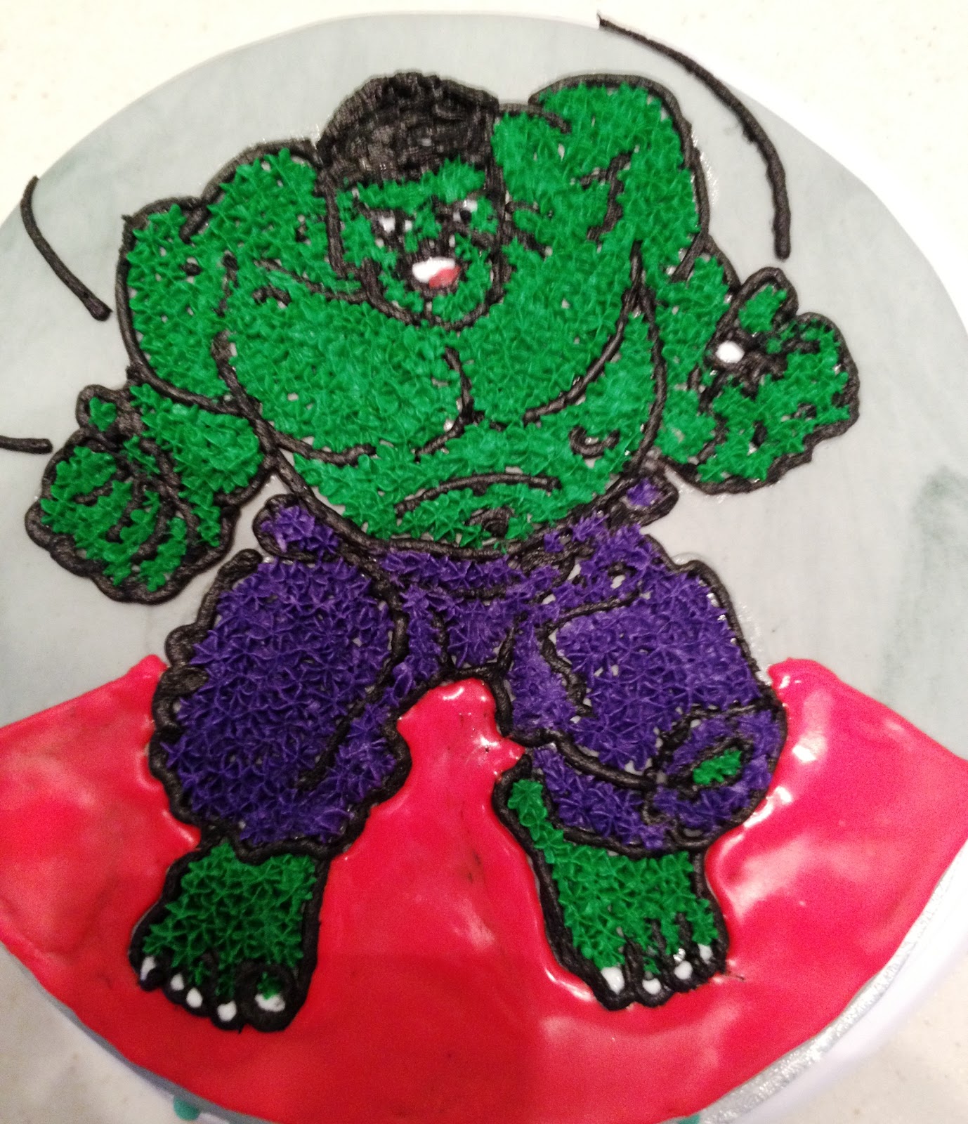 MaryMel Cakes: The Incredible Hulk