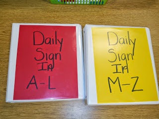 Establishing a Morning Sign-In Routine | Chalk Talk: A Kindergarten ...